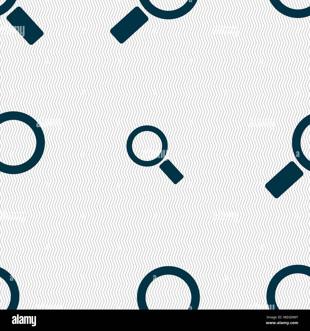 Magnifier glass sign icon. Zoom tool button. Navigation search symbol ...