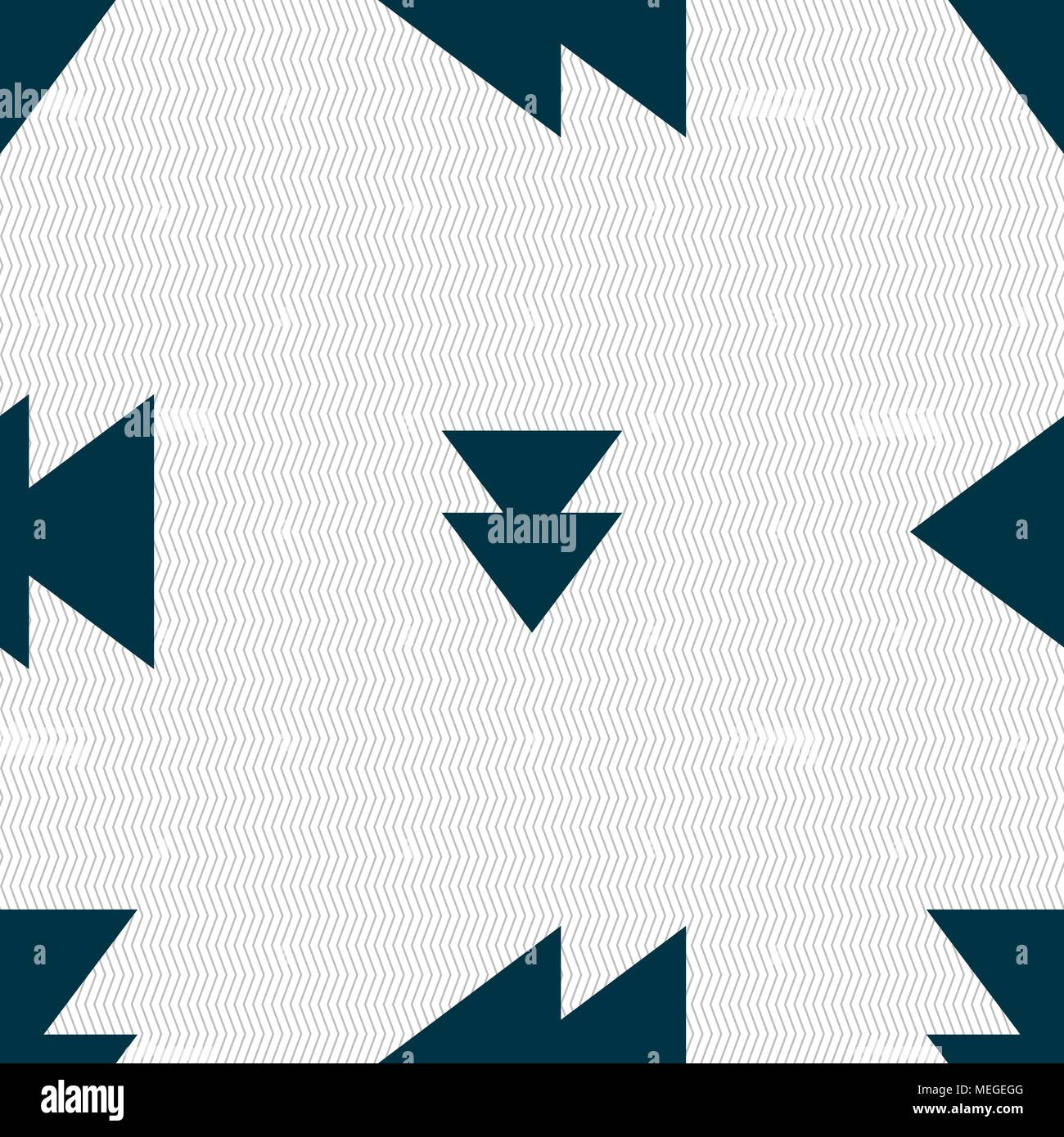 multimedia sign icon. Player navigation symbol. Seamless abstract ...