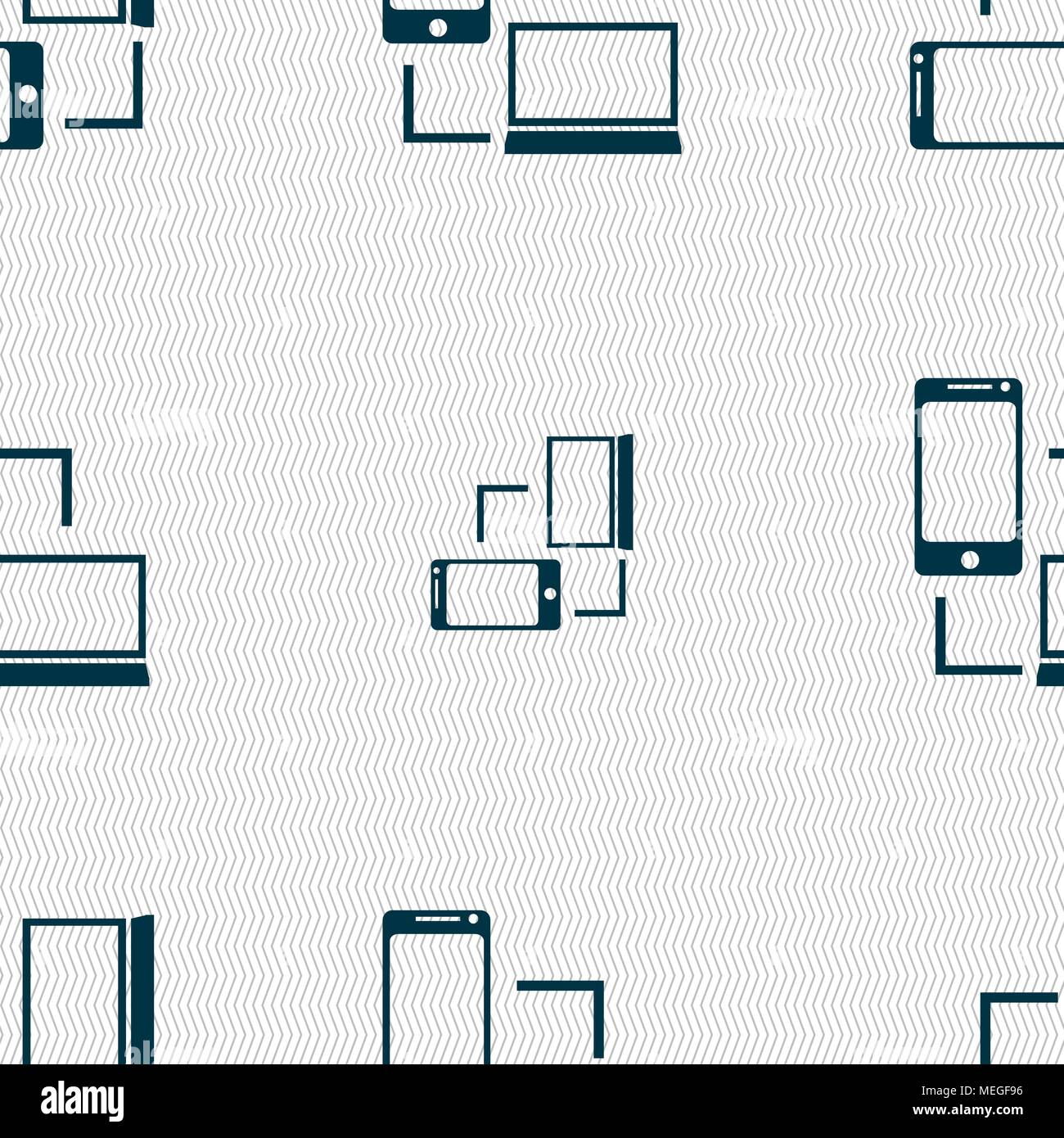 Synchronization sign icon. communicators sync symbol. Data exchange ...