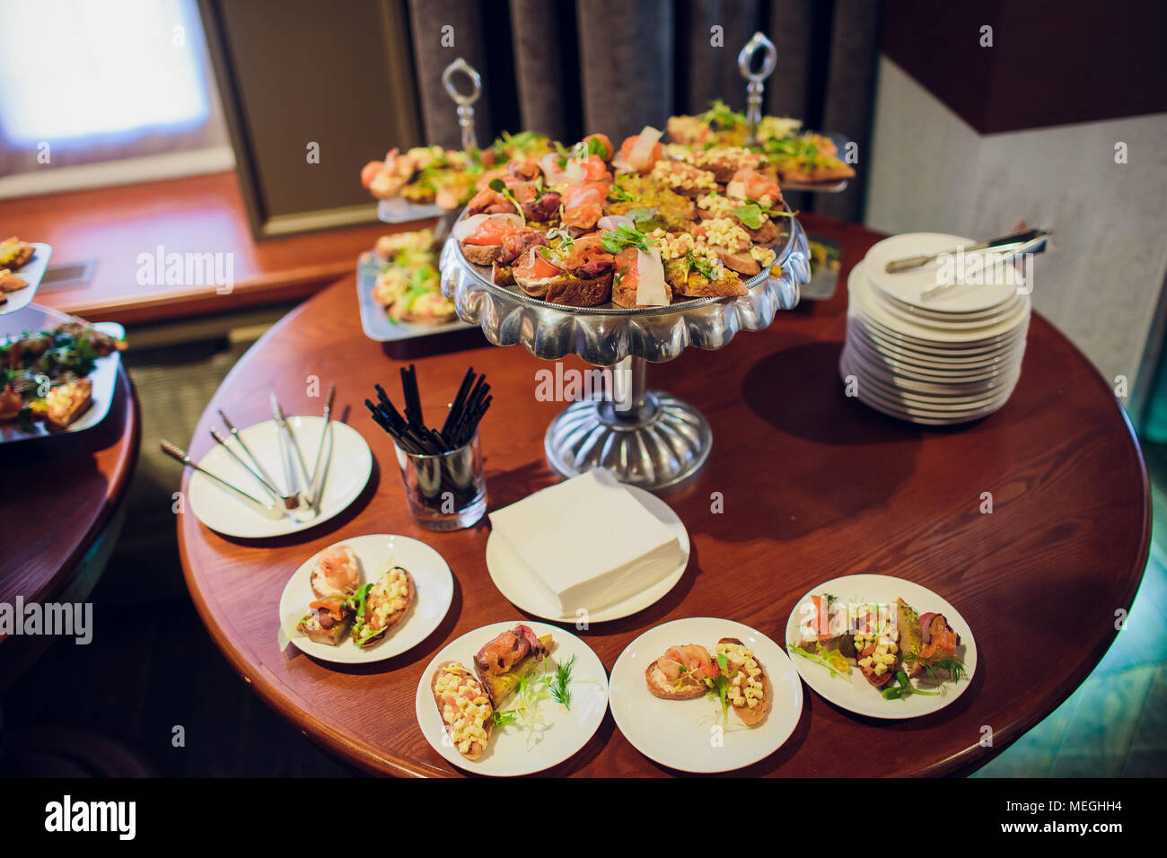 Food Buffet Catering Dining Eating color diet Stock Photo - Alamy