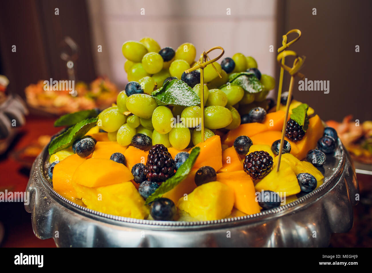 Food Buffet Catering Dining Eating color diet Stock Photo - Alamy
