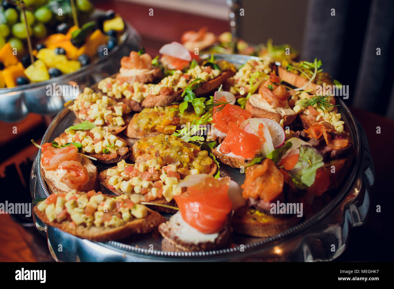 Food Buffet Catering Dining Eating color diet Stock Photo - Alamy