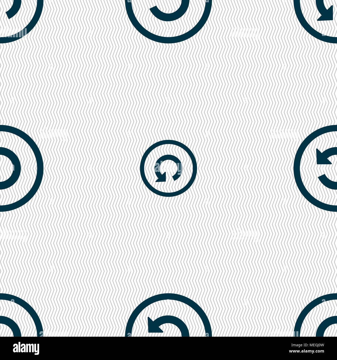 Upgrade, arrow, update icon sign. Seamless abstract background with ...