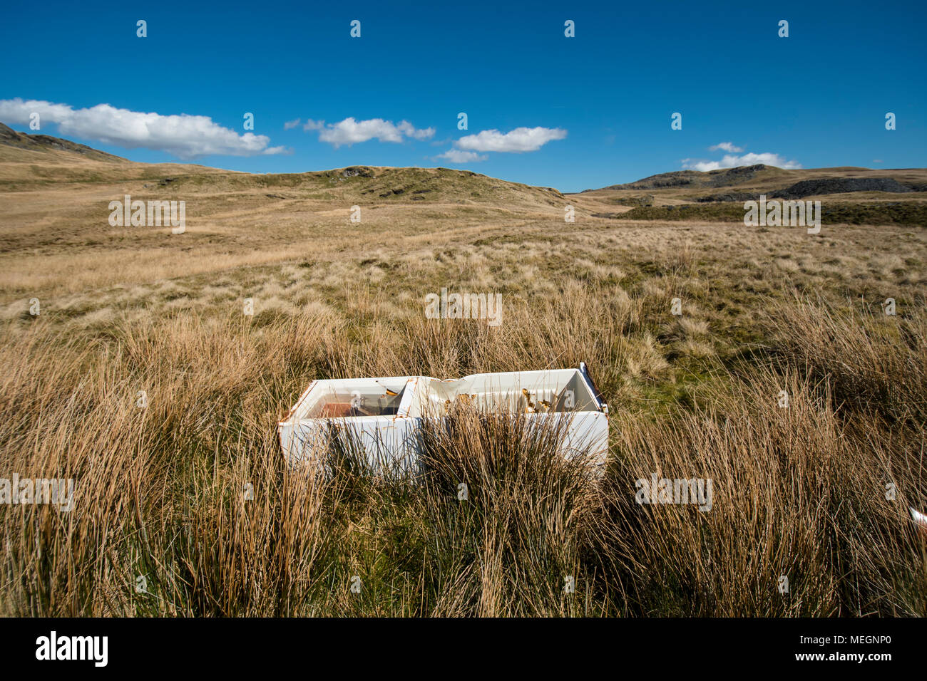 Abandoned fridge hi-res stock photography and images - Alamy
