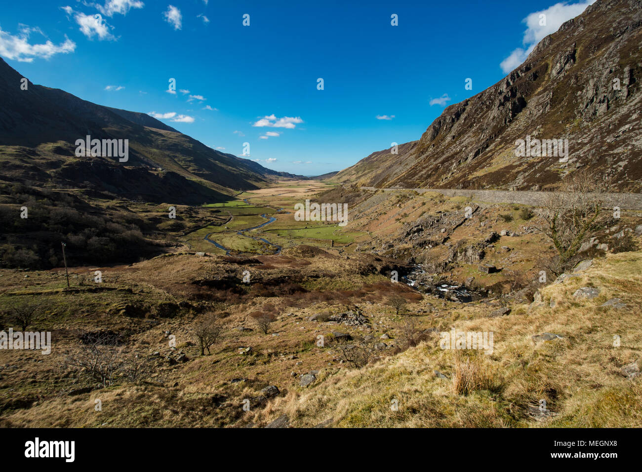 Pass of nantffrancon hi-res stock photography and images - Alamy