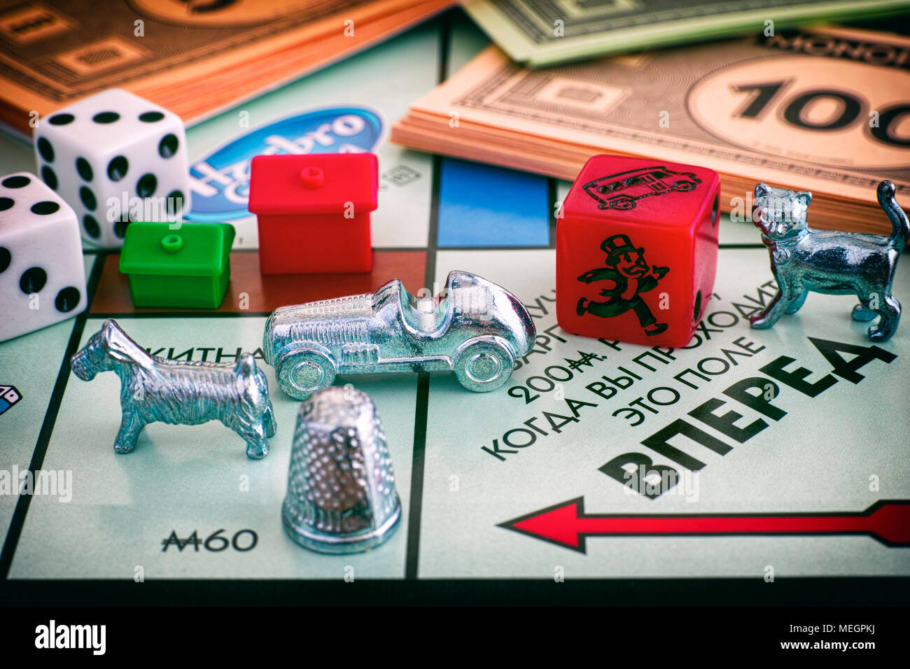 Monopoly money token hi-res stock photography and images - Alamy