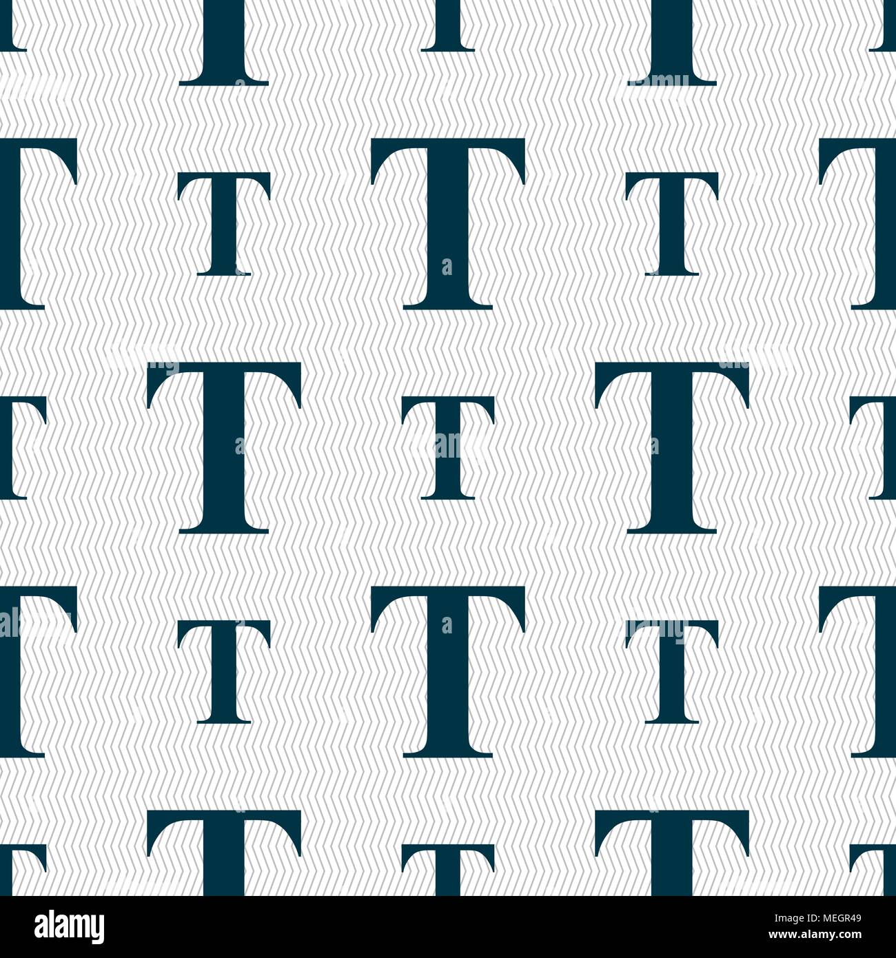 Text edit icon sign. Seamless abstract background with geometric shapes ...