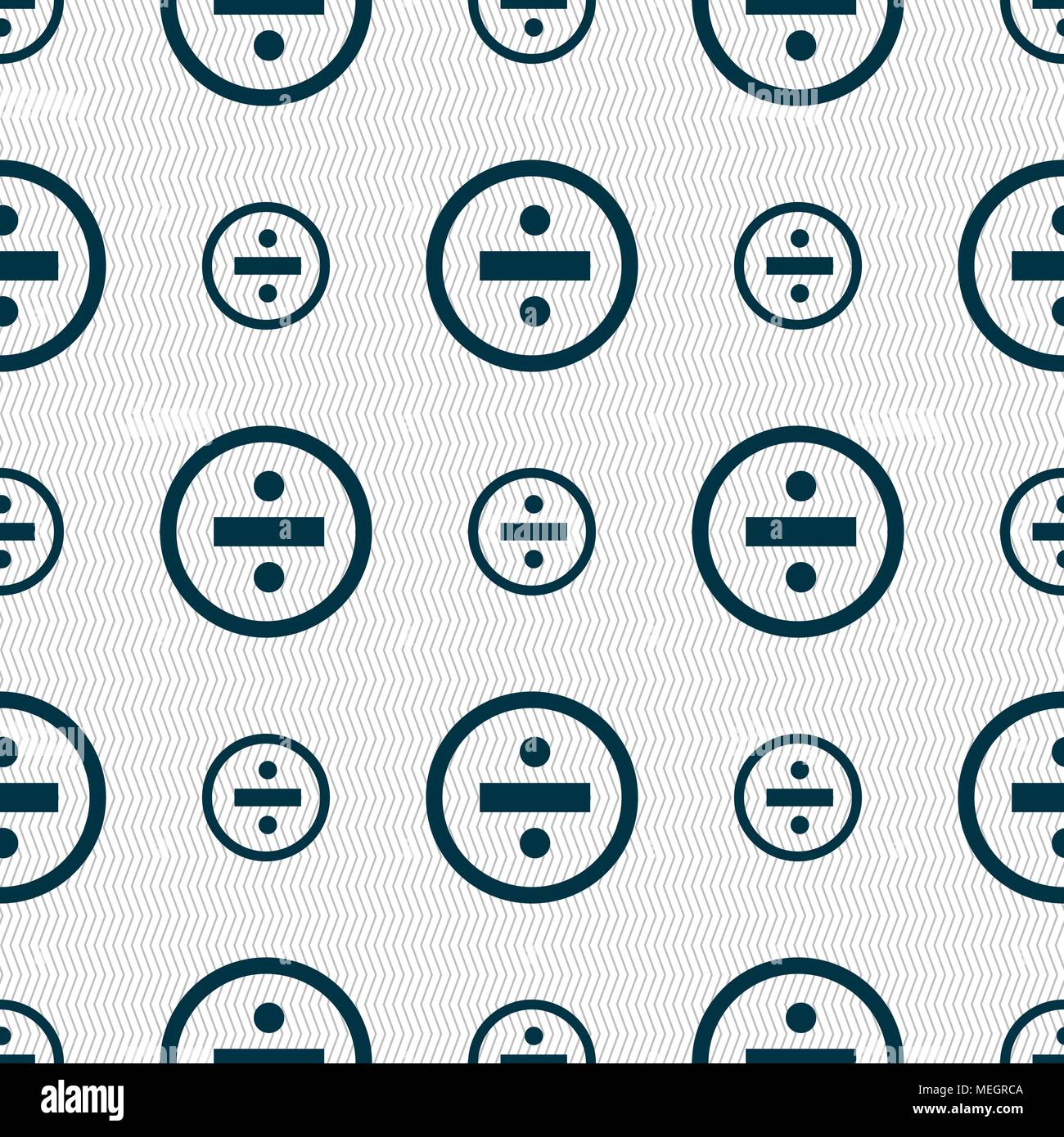 dividing icon sign. Seamless abstract background with geometric shapes ...