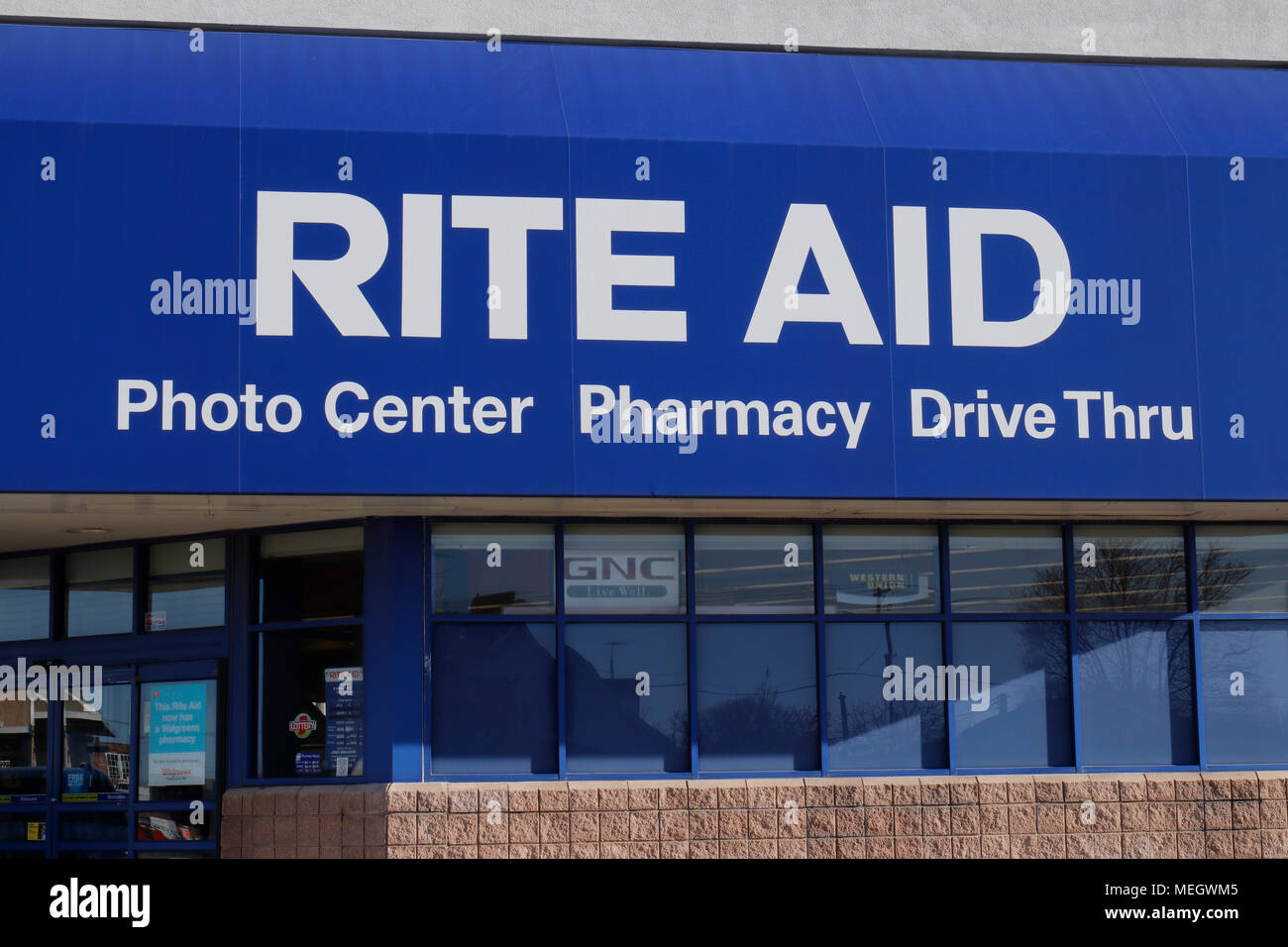 Union City - Circa April 2018: Rite Aid Drug Store and Pharmacy. In ...