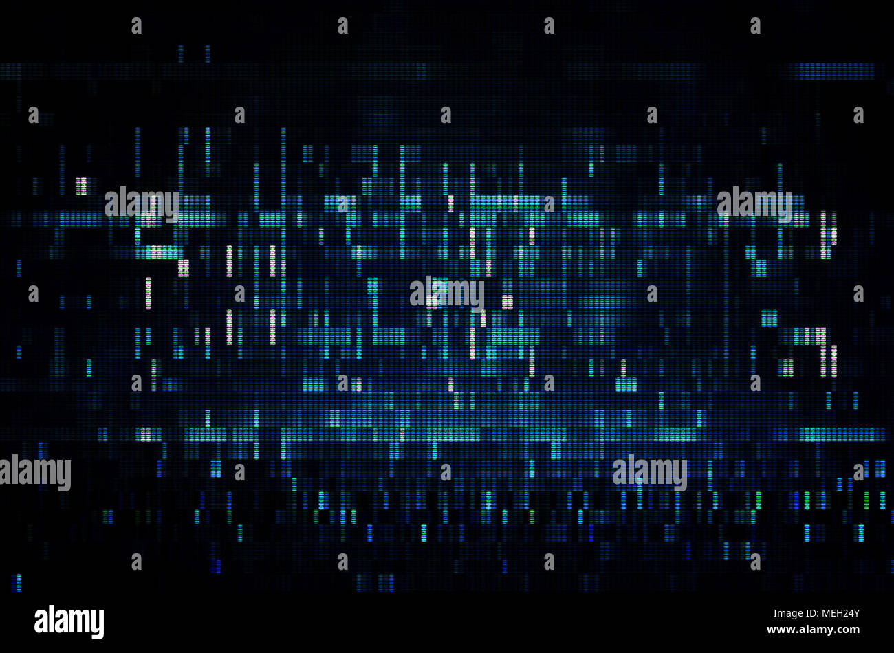 Test Screen Glitch Texture Stock Photo - Alamy