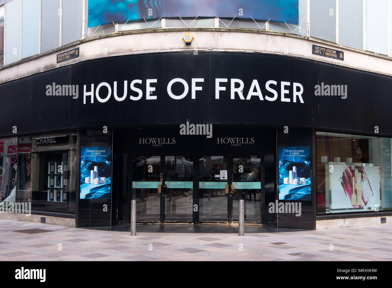 House of fraser cardiff hi-res stock photography and images - Alamy