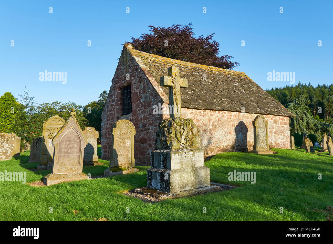 The Old Edzell Kirkyard and Cemetery, including the Lindsay Burial ...