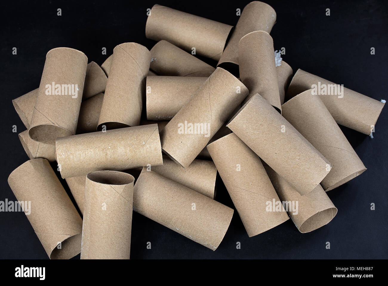 Empty toilet rolls on hi-res stock photography and images - Alamy