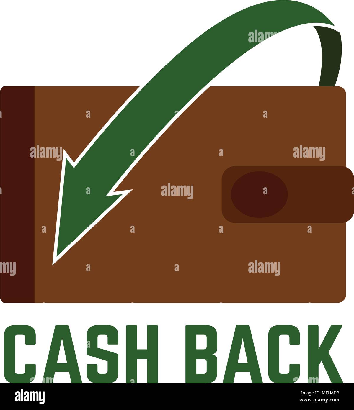 abstract cash back background with some special objects Stock Vector ...