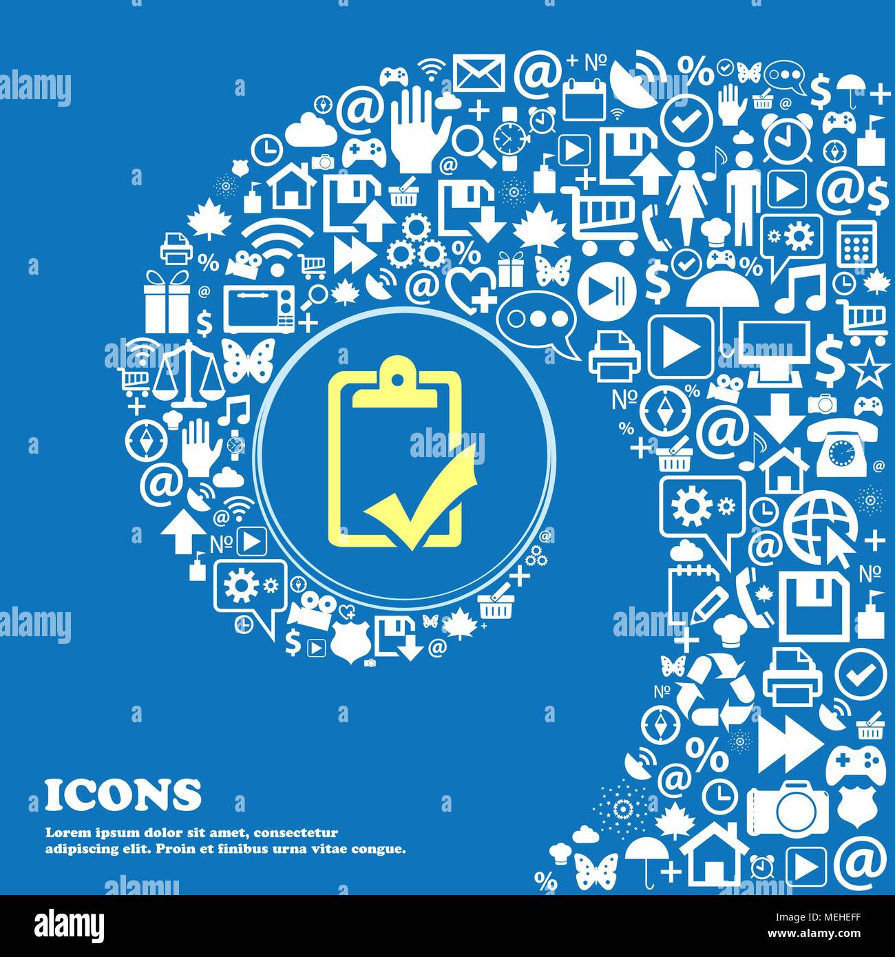 Grammar icons Stock Vector Images - Alamy