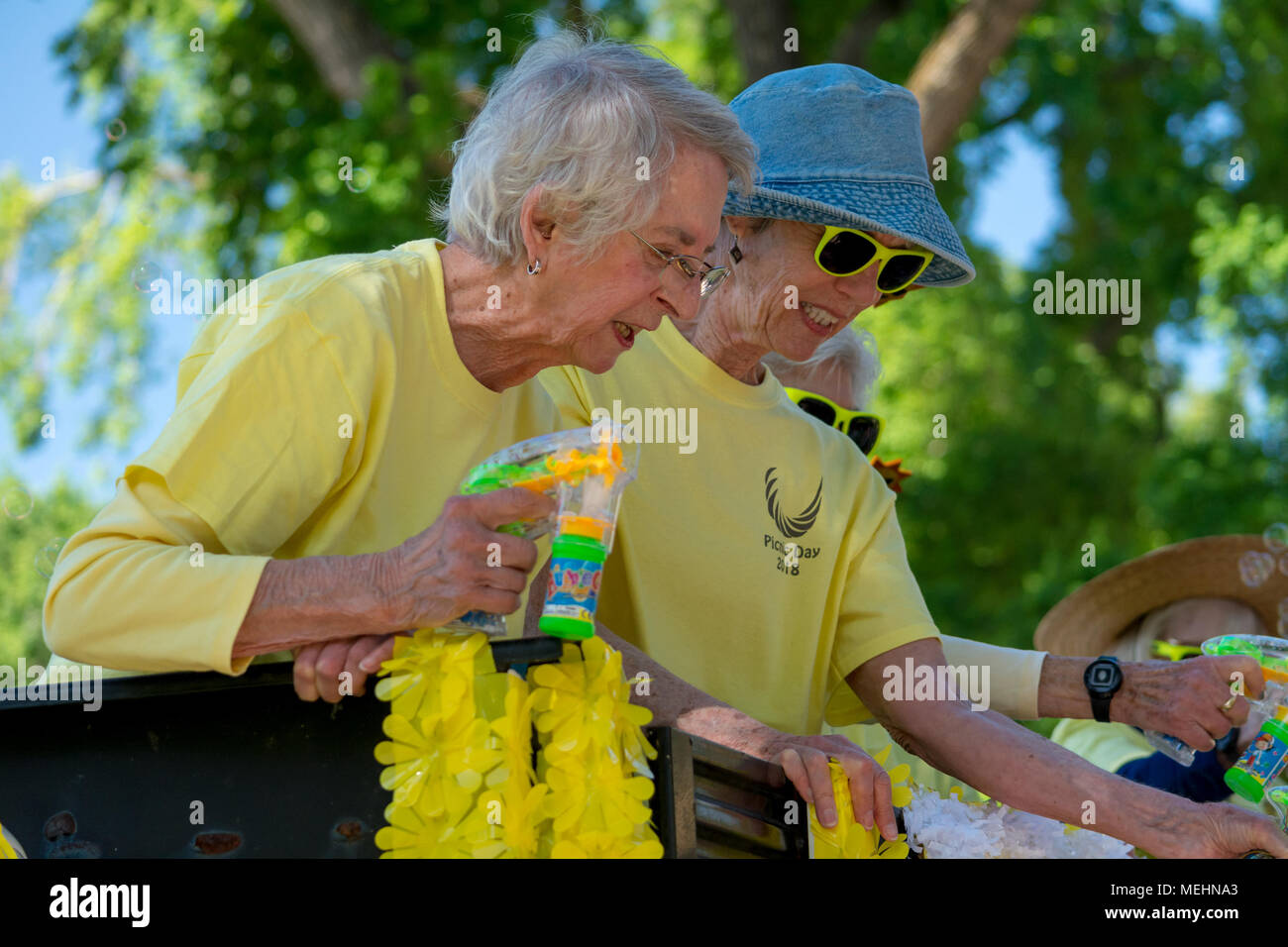 Davis, California, U.S.A. 21April 2017. Davis Retiree association the ...