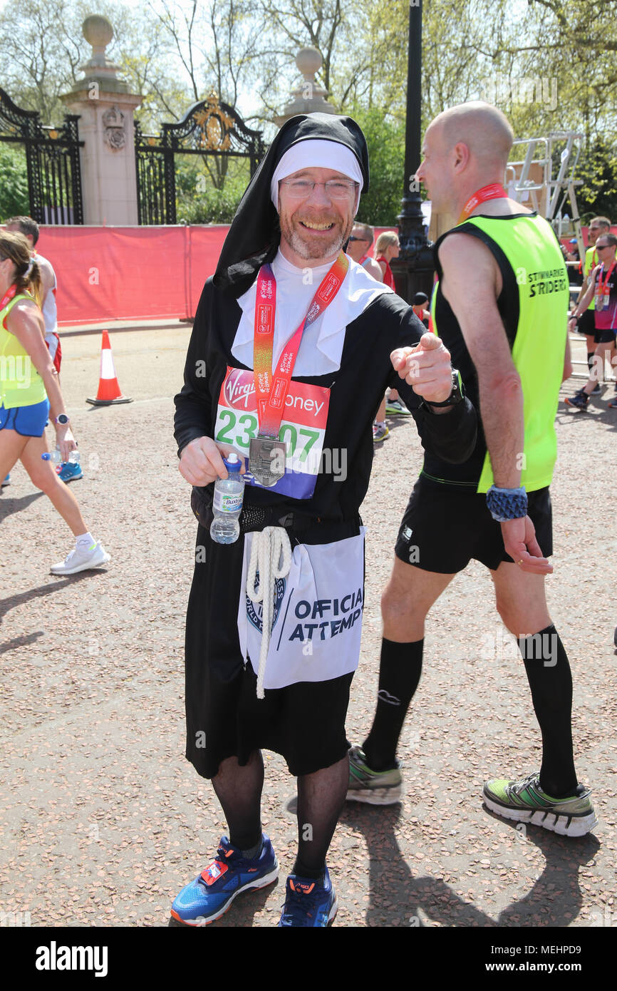 Winners receiving medals runners showing their medals hi-res stock ...