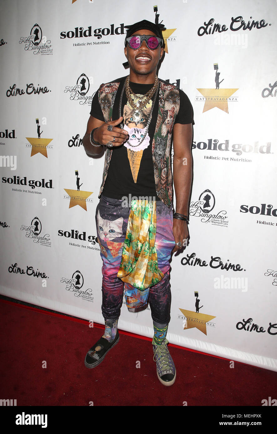 21 April 2018 - Hollywood, California - Moshow the Cat Rapper ...