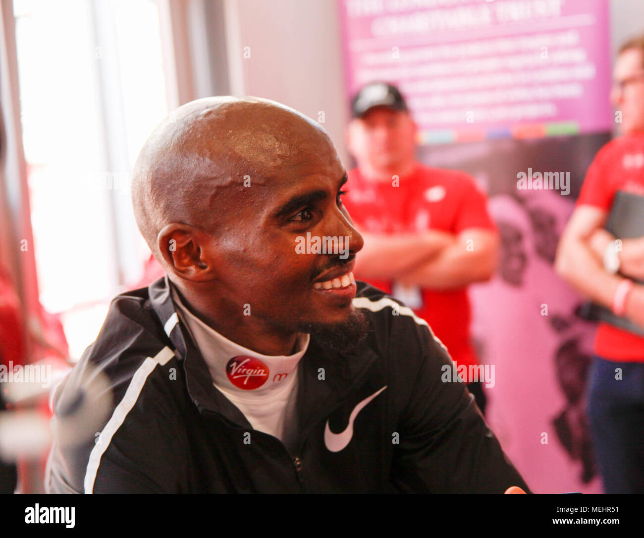 Sir mo farah hi-res stock photography and images - Alamy