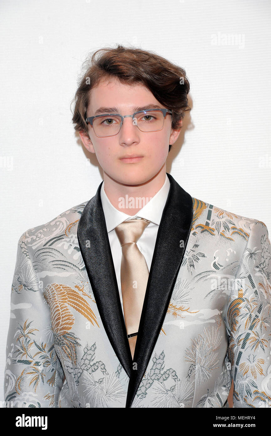 New York, USA, 21 April 2018. Actor Toby Nichols attends a screening of ...