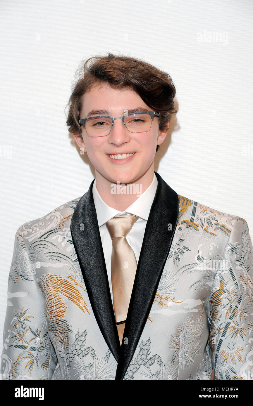 New York, USA, 21 April 2018. Actor Toby Nichols attends a screening of ...