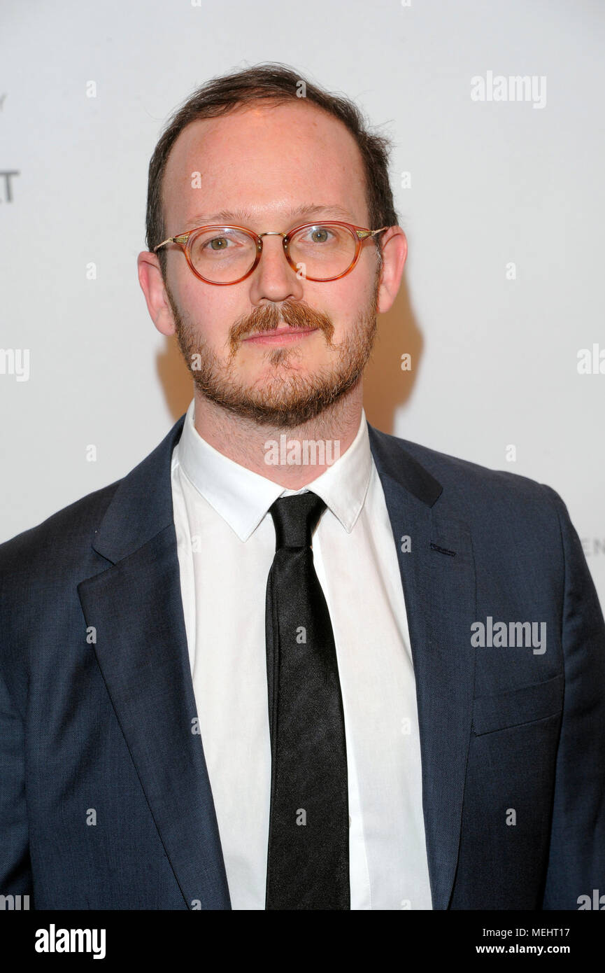 New York, USA, 21 April 2018. Andrew Nicholas McCann Smith attends a ...