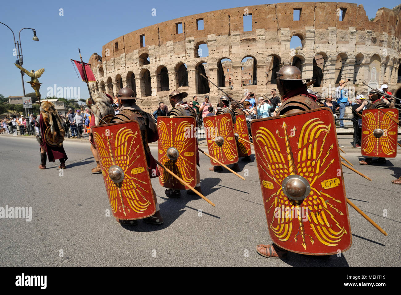 Colosseum rome day festival hi-res stock photography and images - Alamy