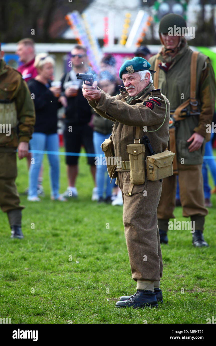 World War Two Battle Reenactment High Resolution Stock Photography and ...