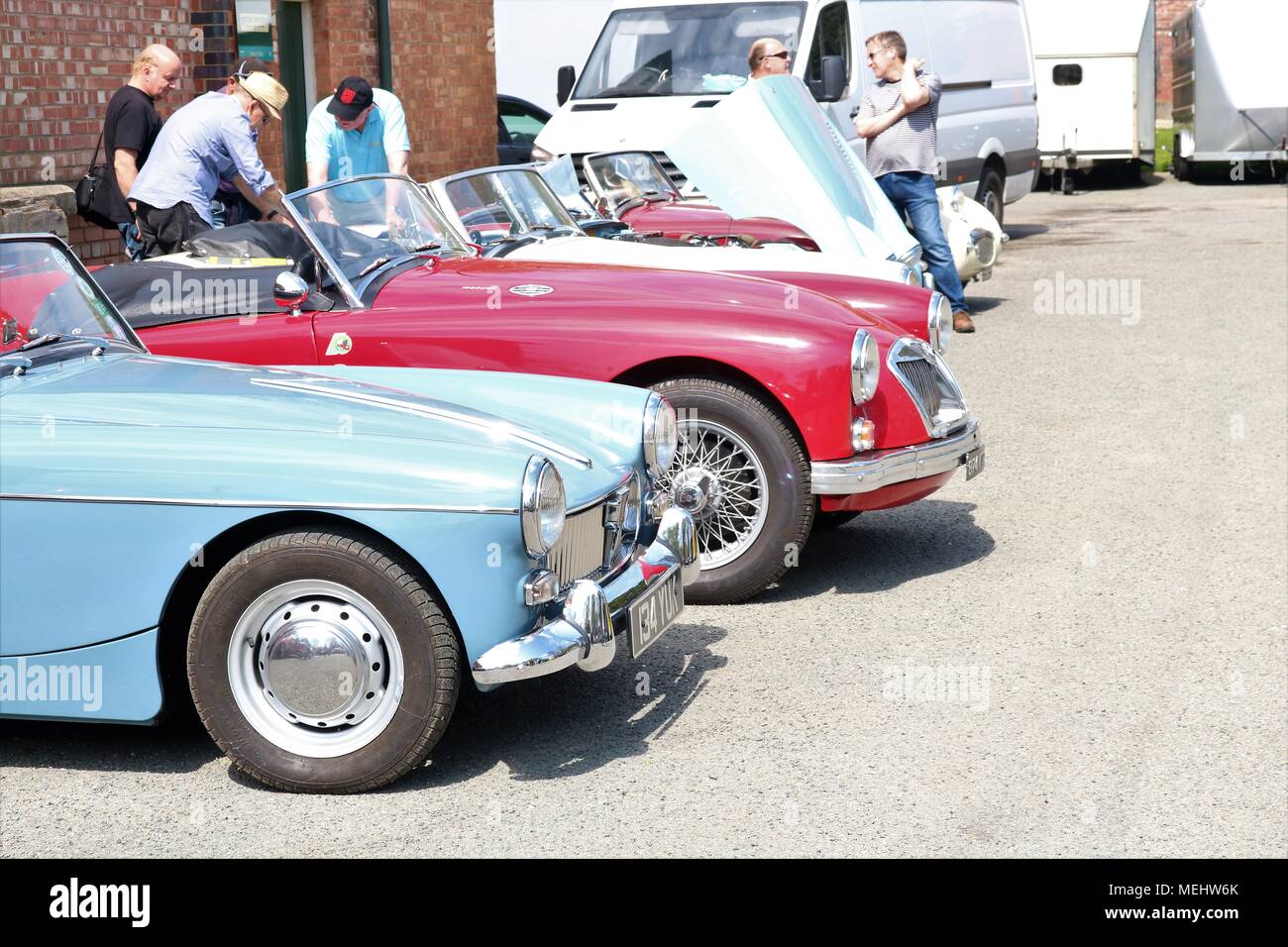 Blue classic cars hi-res stock photography and images - Alamy