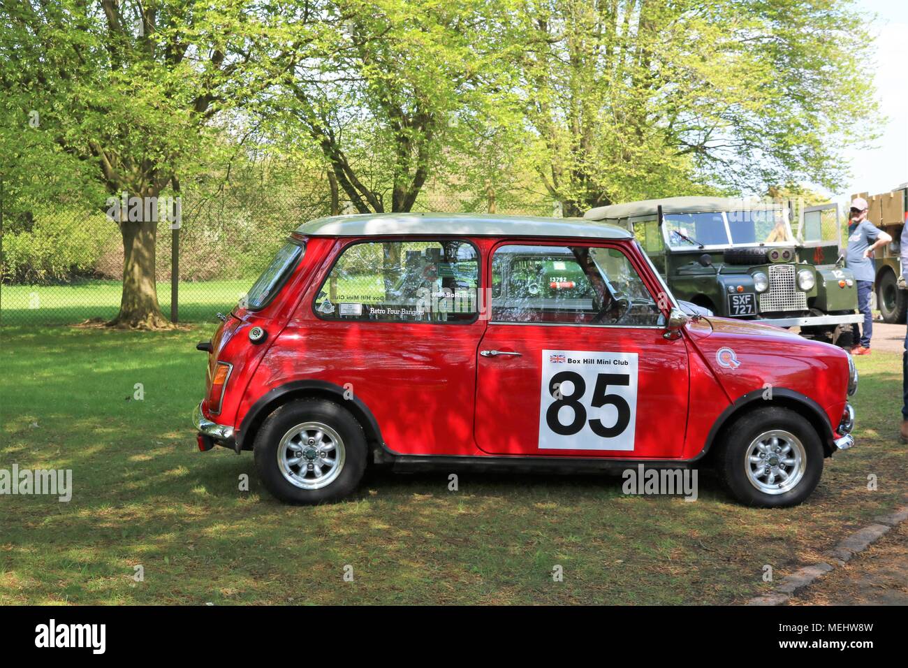 Bicester, Oxfordshire, UK. 22.04.2018. Sunday Scramble 'Drive It Day ...