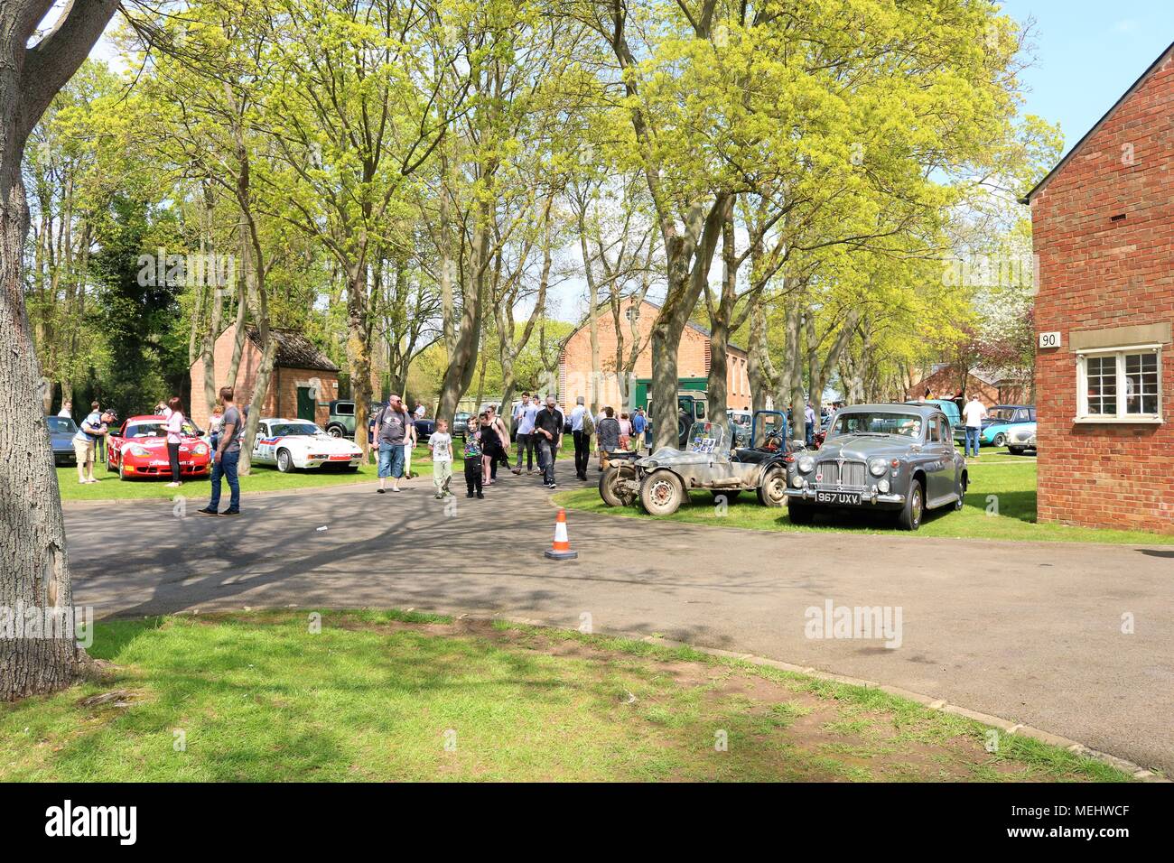 Bicester, Oxfordshire, UK. 22.04.2018. Sunday Scramble 'Drive It Day ...