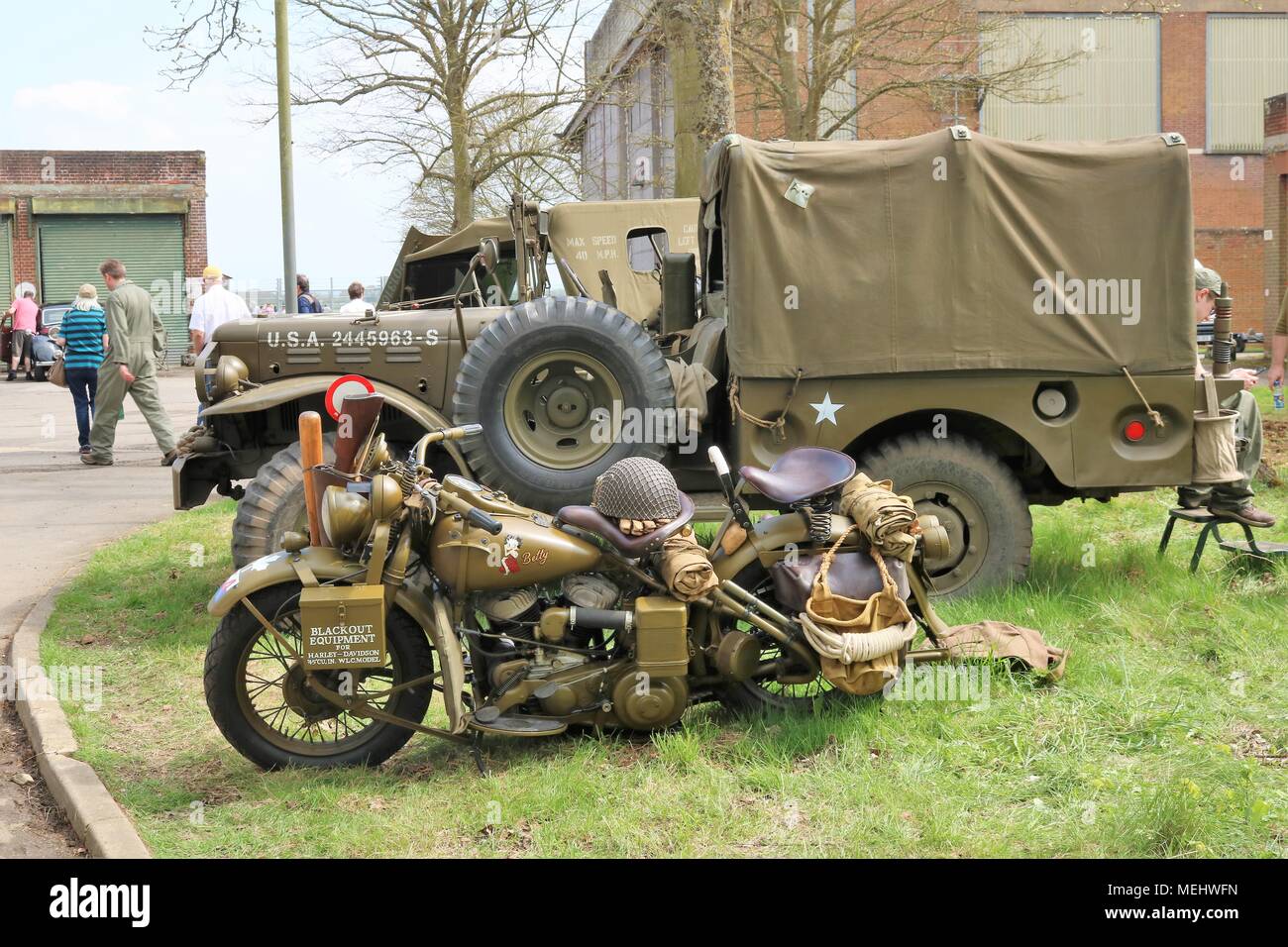 Bicester, Oxfordshire, UK. 22.04.2018. Sunday Scramble 'Drive It Day ...