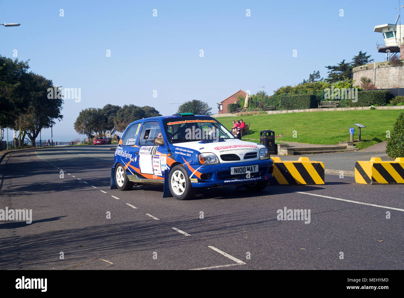 Nissan micra rally car hi-res stock photography and images - Alamy