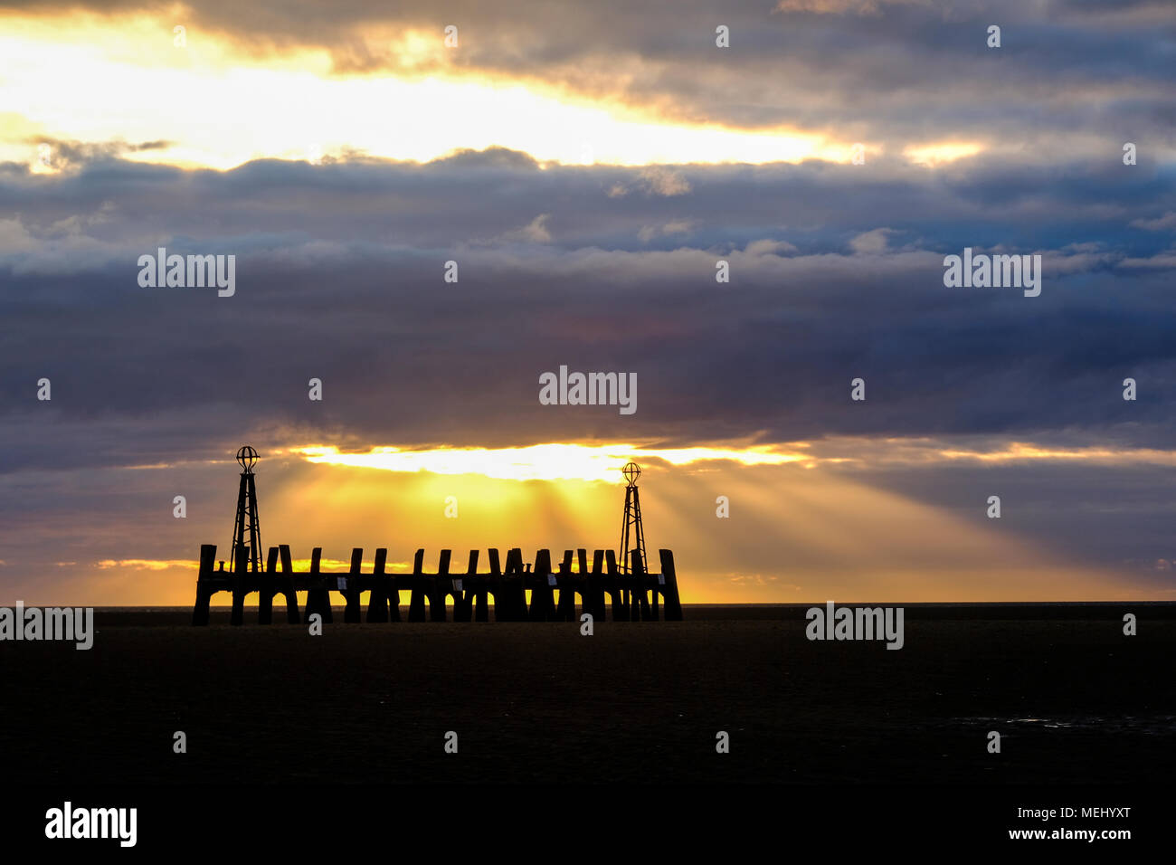 Lytham St Annes. 22nd April 2018. Lytham St Annes, UK. UK Weather ...