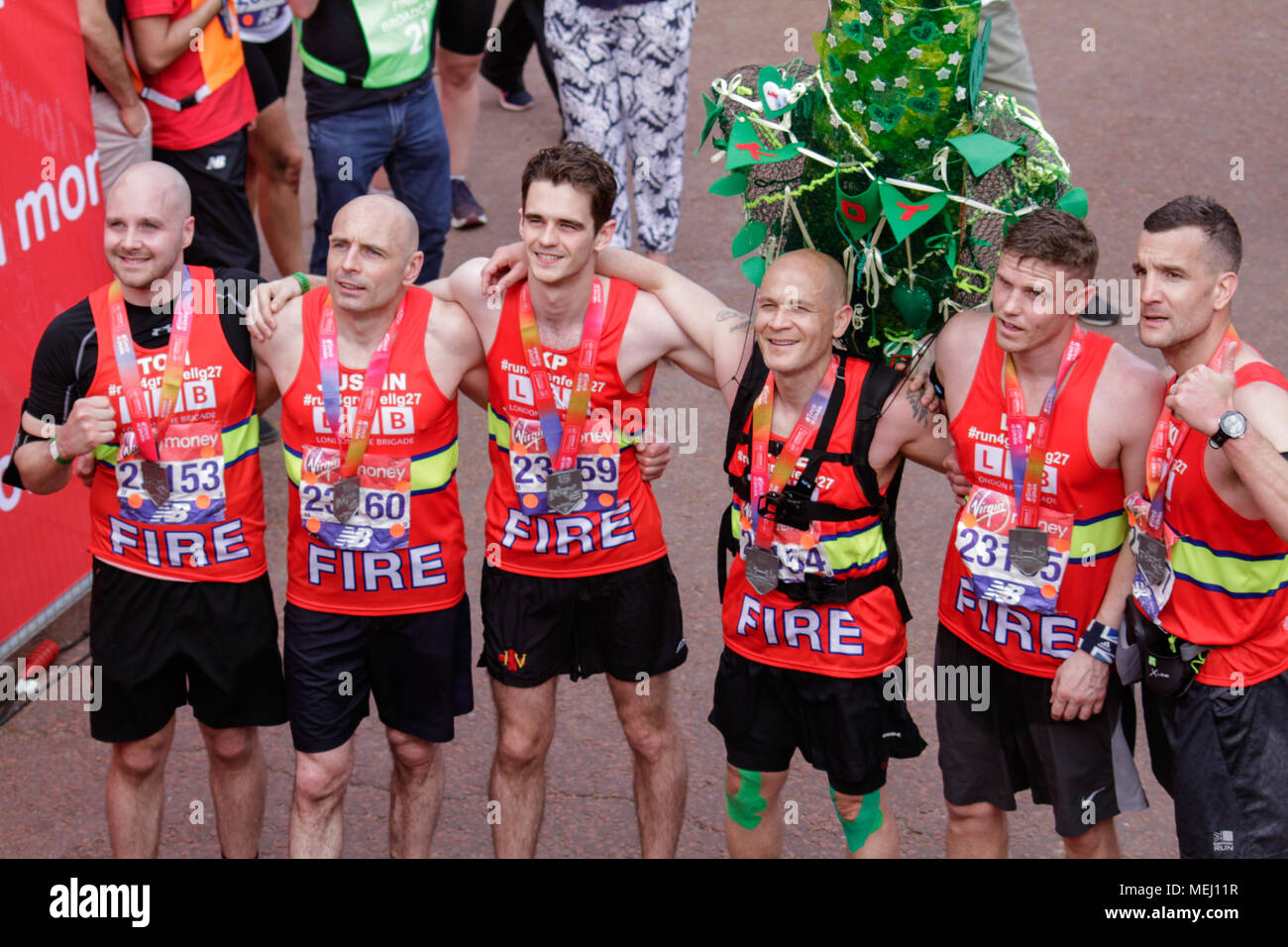 Run for grenfell fire fighters hi-res stock photography and images - Alamy