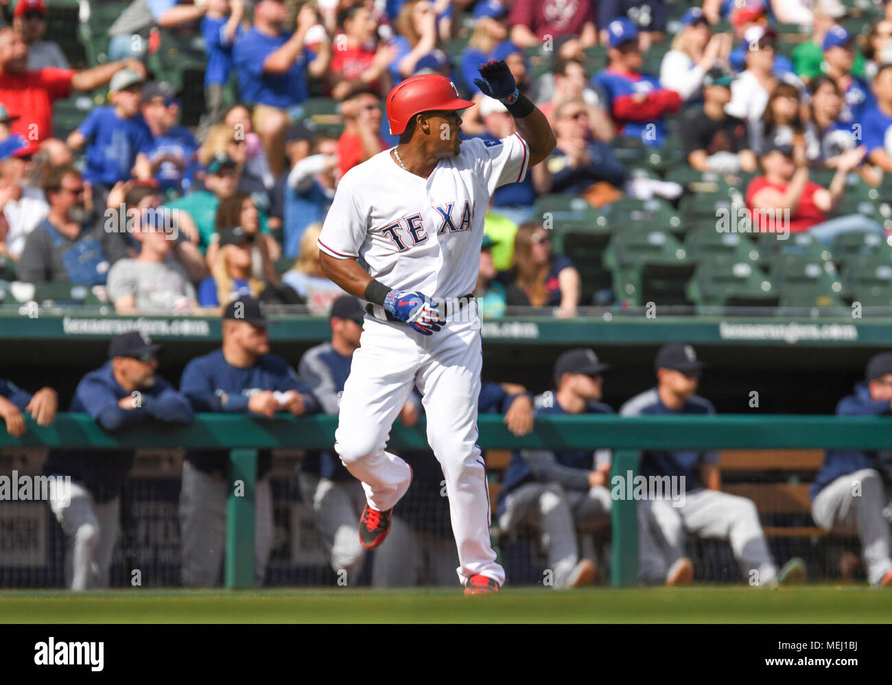 Rounding third base hi-res stock photography and images - Alamy