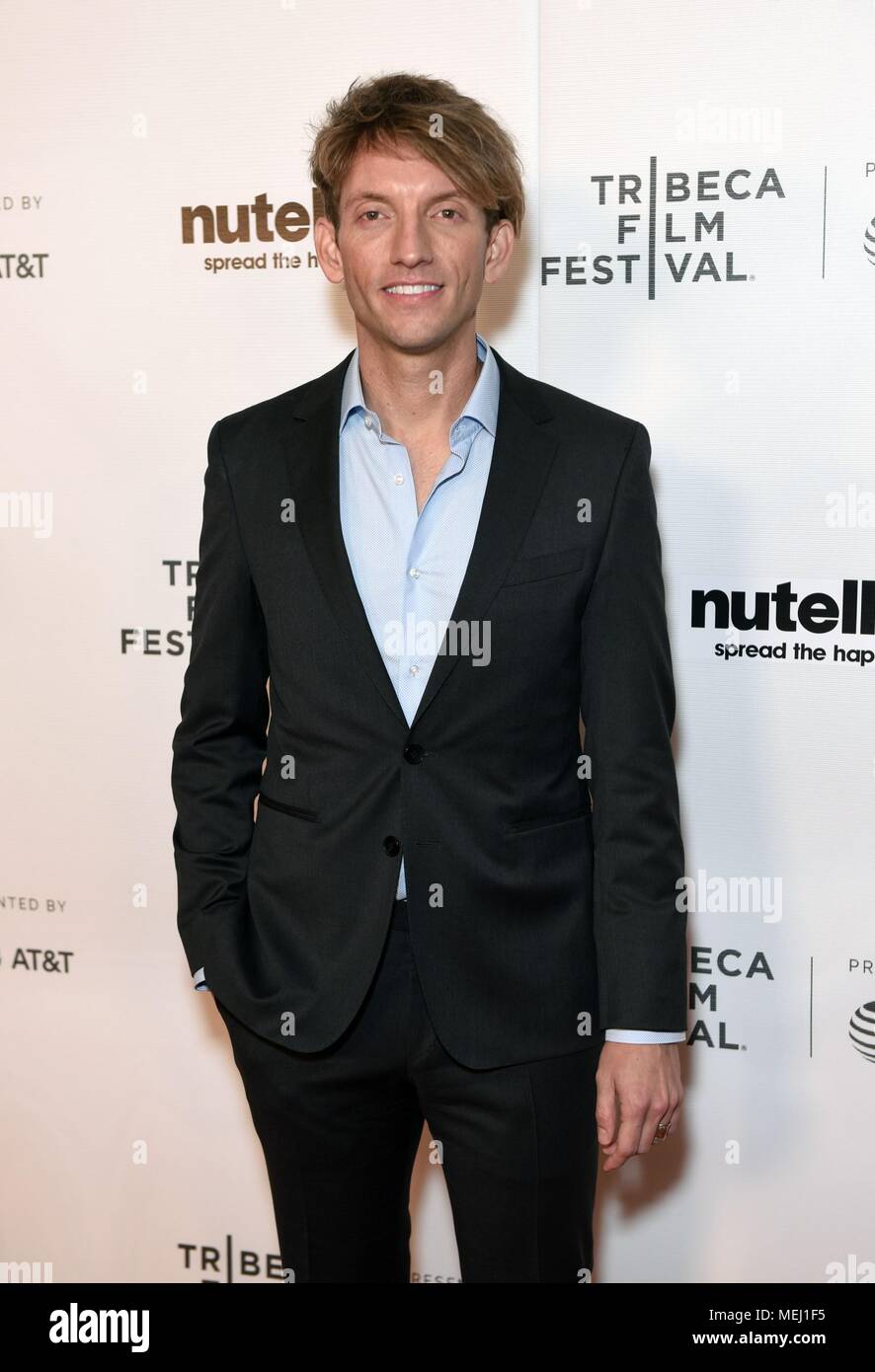 New York, NY, USA. 22nd Apr, 2018. Tim McGrath, seen at TFF for ...