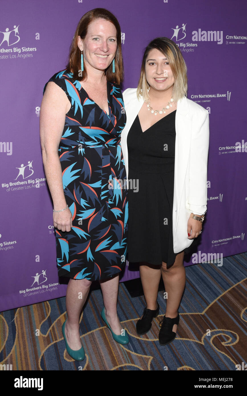 Los Angeles, California, USA. 22nd Apr, 2018. MEGAN COLLIGAN Aand ...