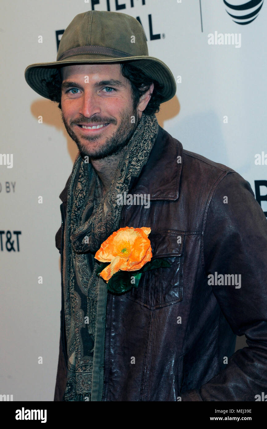 NEW YORK, NY - APRIL 19: Actor Justice Joslin attends a screening of ...