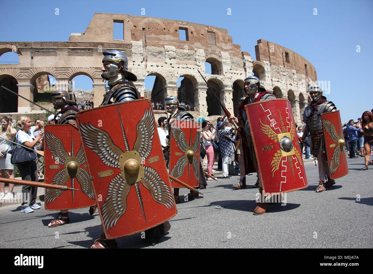 Rome, Italy. 22nd Apr, 2018. 2771 Birthday - Birth of Rome celebrations ...