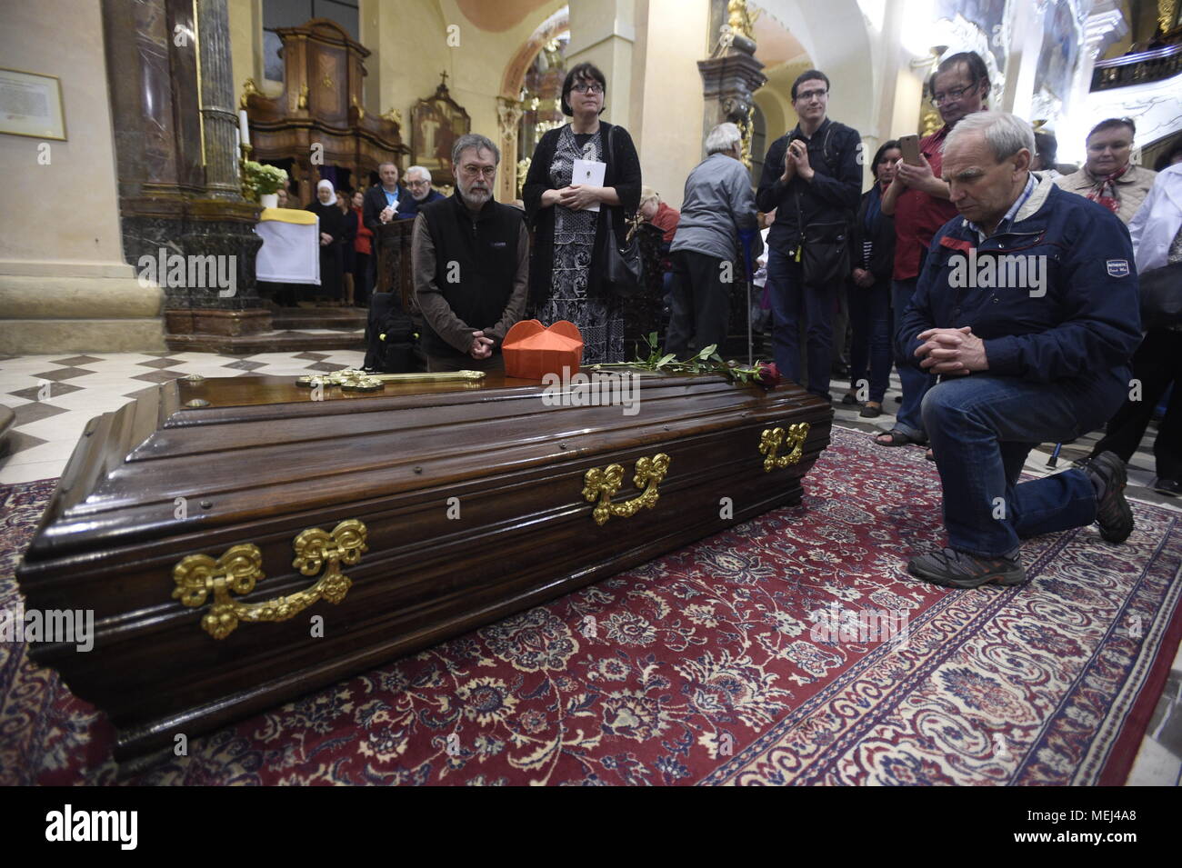 Cardinal and prague archbishop josef beran hi-res stock photography and ...