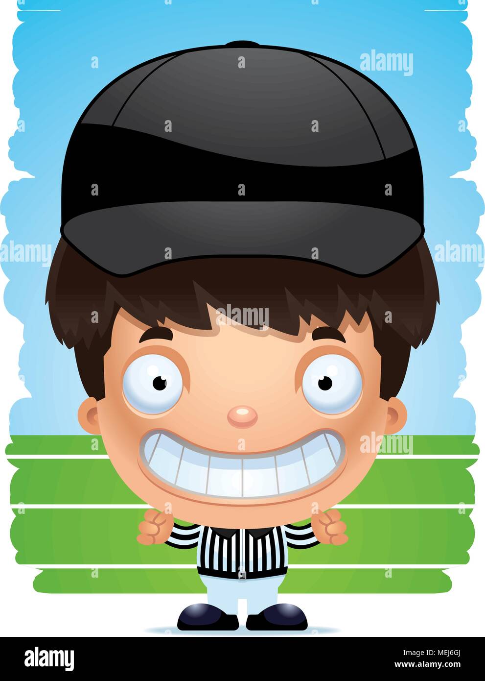 Referee boy Stock Vector Images - Alamy