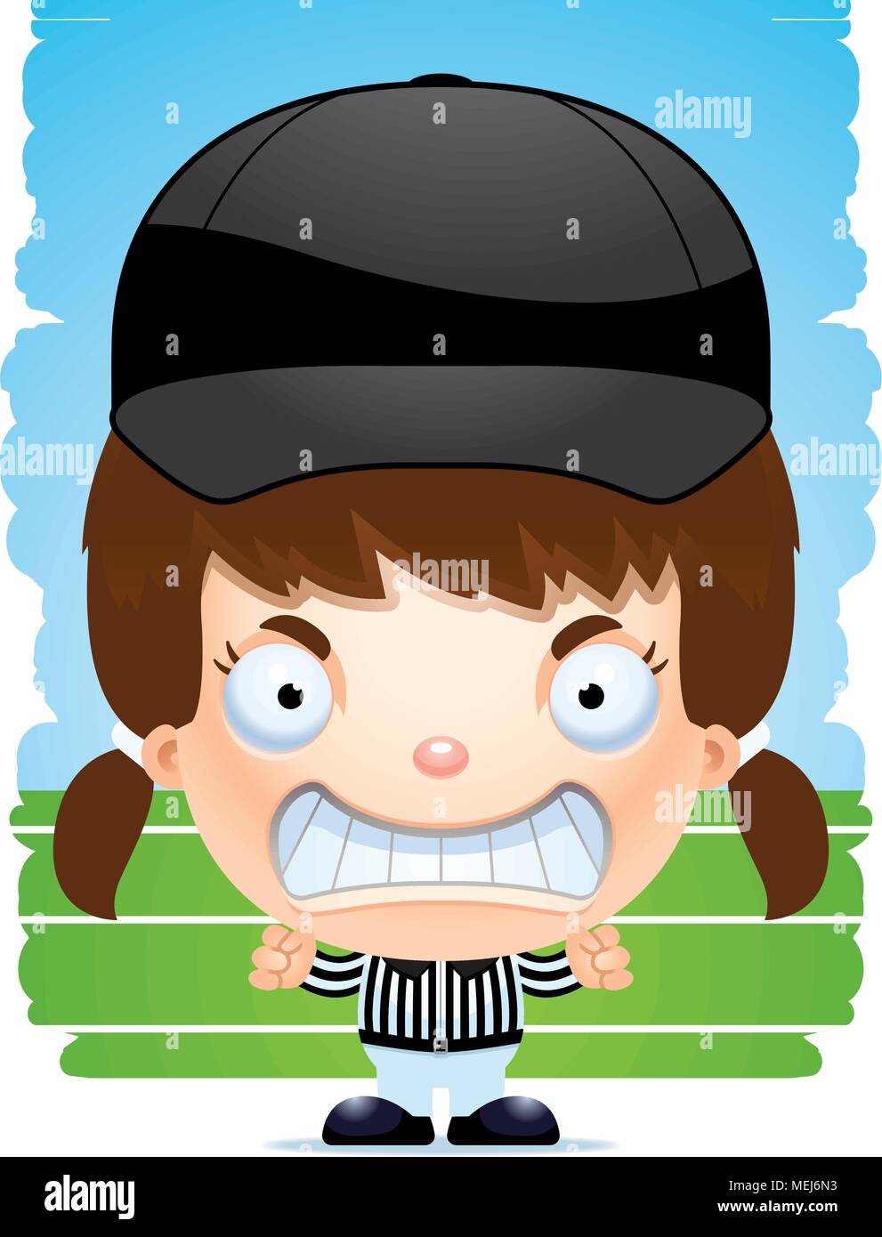 Football referee angry Stock Vector Images - Alamy