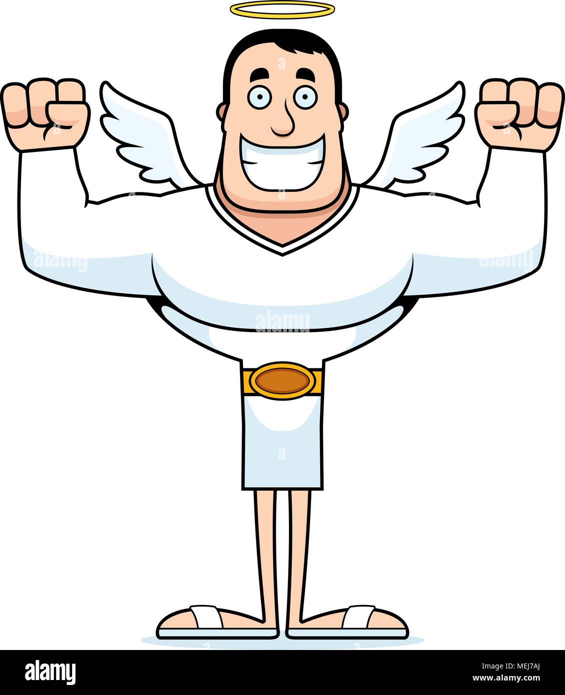A cartoon angel smiling Stock Vector Image & Art - Alamy