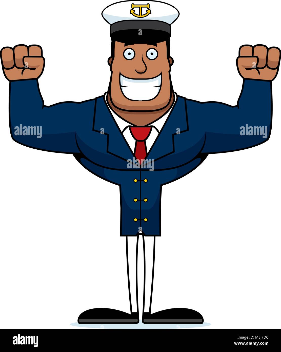 A cartoon boat captain smiling Stock Vector Image & Art - Alamy
