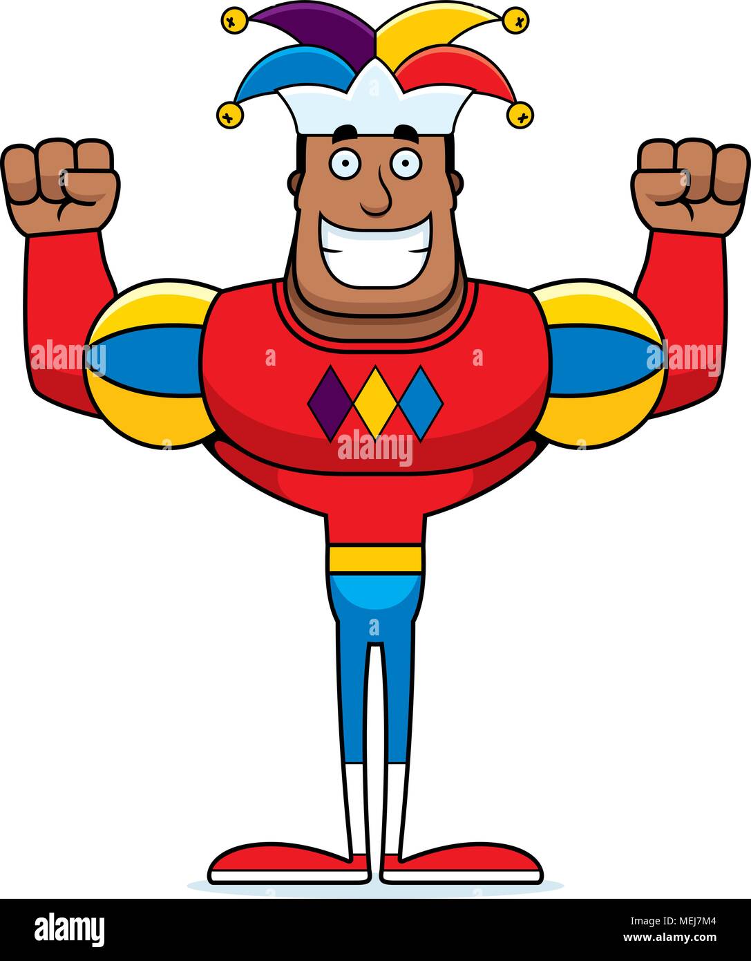 A cartoon jester smiling Stock Vector Image & Art - Alamy