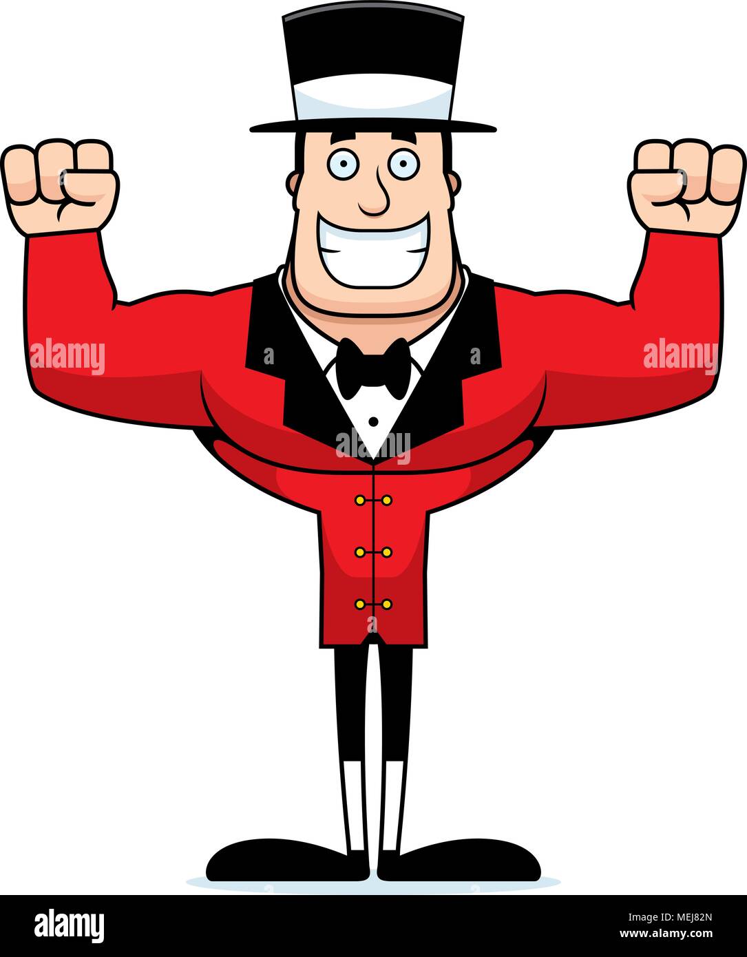 A cartoon ringmaster smiling Stock Vector Image & Art - Alamy