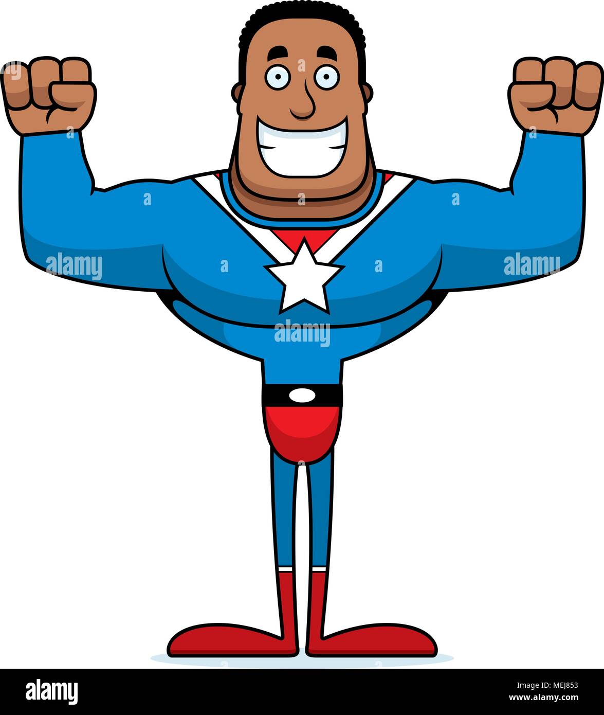 A cartoon superhero smiling Stock Vector Image & Art - Alamy
