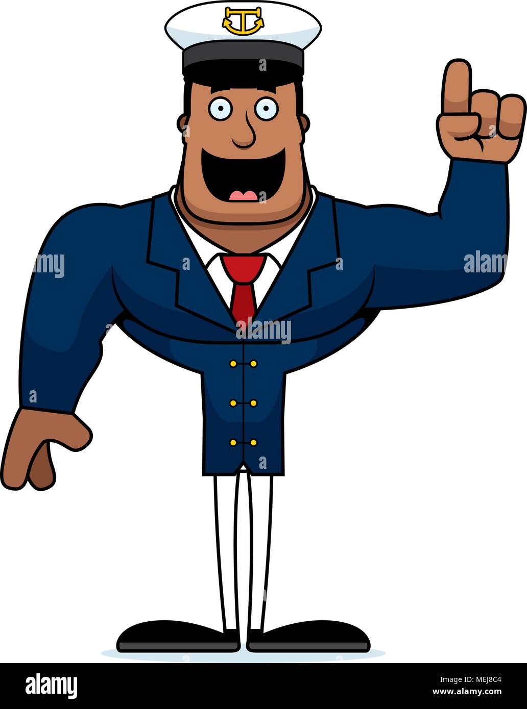 Captain talking Stock Vector Images - Alamy