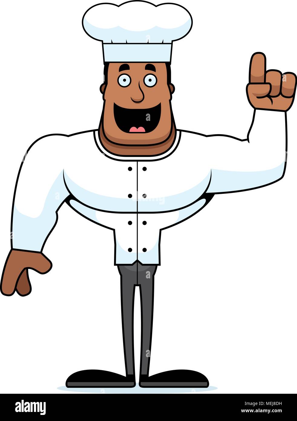 Chef talking cartoon hi-res stock photography and images - Alamy
